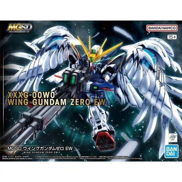 Bandai MGSD Zero Type Wing gundam EW Endless Waltz Angel WING ZERO ...
