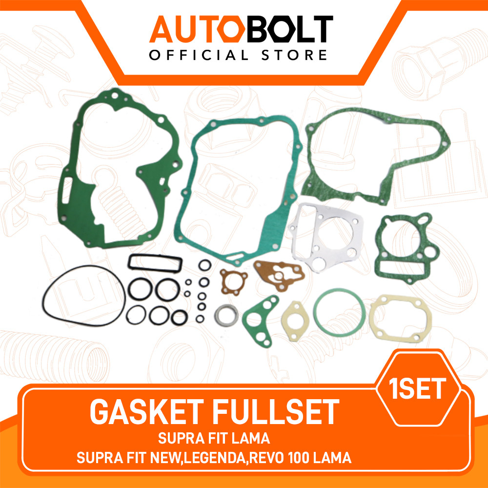 Gasket Fullset Supra Fit New & Legend & Old Supra Fit & Old Revo 100 Perpak Topset Gasket ...