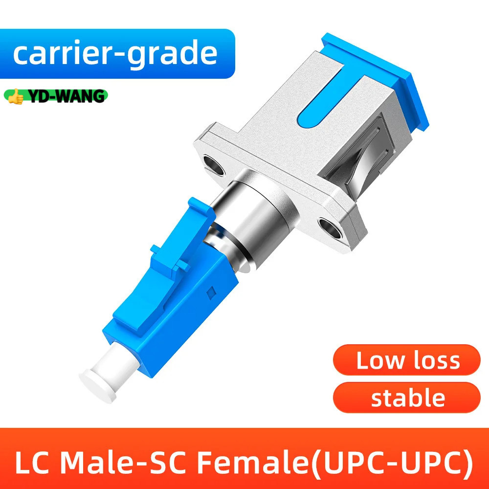 LC/UPC to SC/UPC Hybrid Fibre Simplex Adapter Coupler for Patch Cord ...