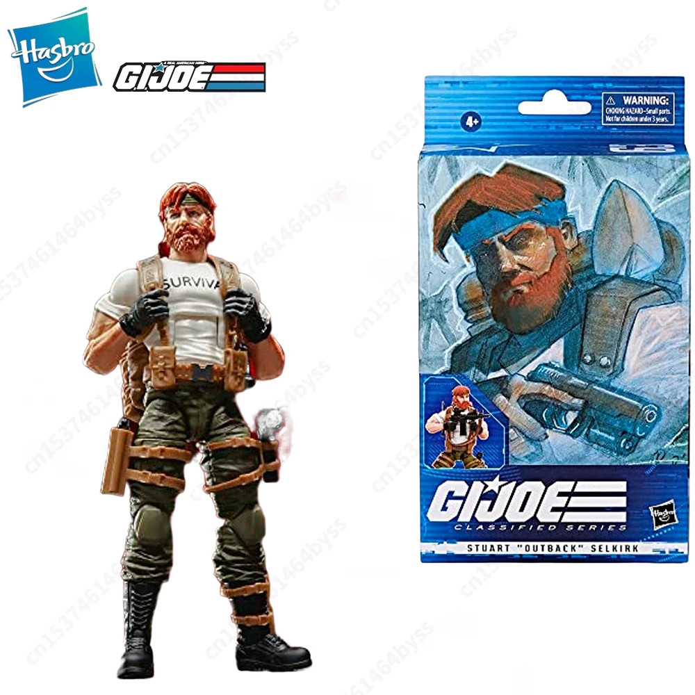 G.I. Joe GI JOE Classified Series 6" Stuart Outback Selkirk 63 Action ...