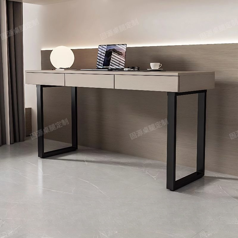 Metal table leg support hitch foot bar desk dining table island table ...