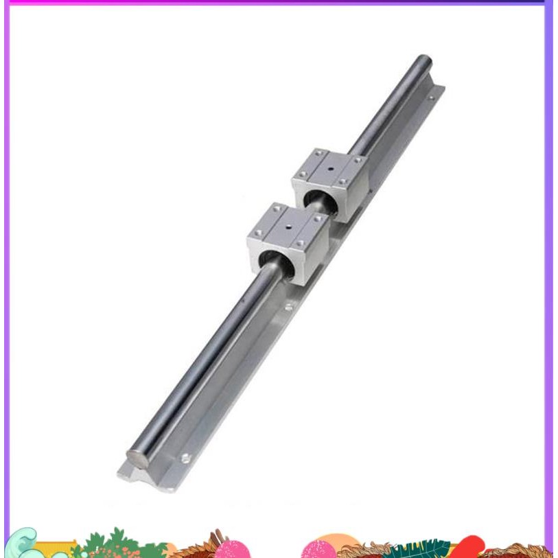 Linear Rails and Bearings,1Pcs Linear Guide Rail 500mm +2Pcs Linear ...