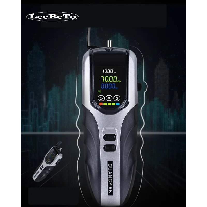 G7 High Precision Rechargeable Battery Optical Power Meter LCD Screen ...
