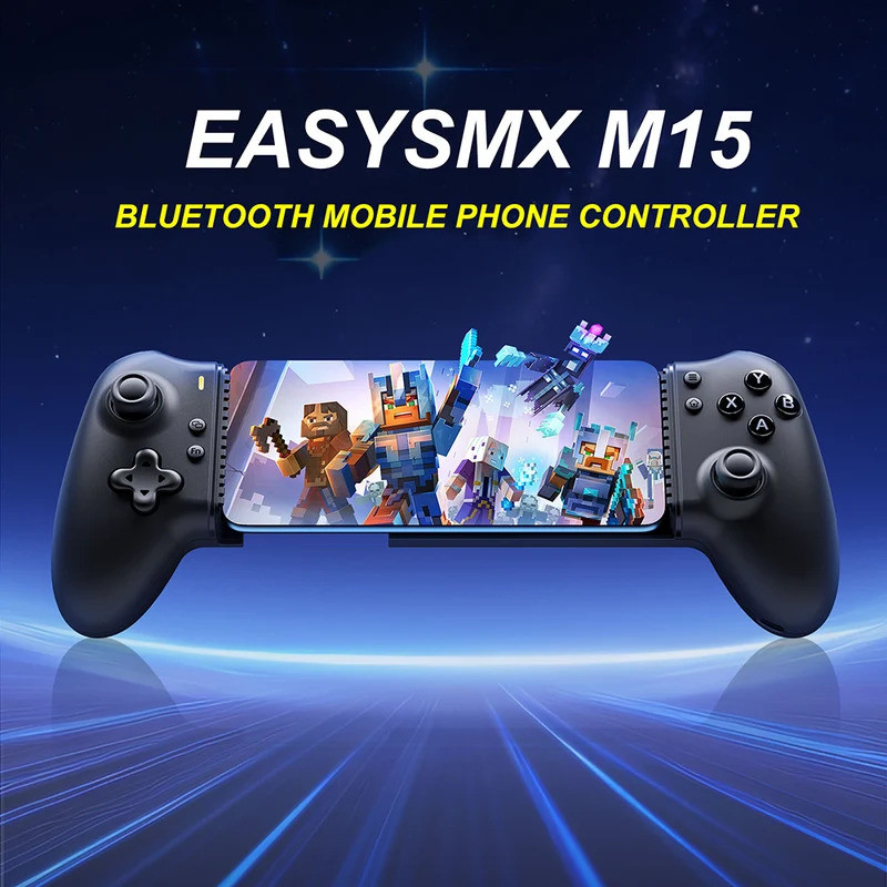 EasySMX M15 Bluetooth Mobile Phone Controller for Android/iPhone/Switch/Cloud Gaming/Xbox Game ...