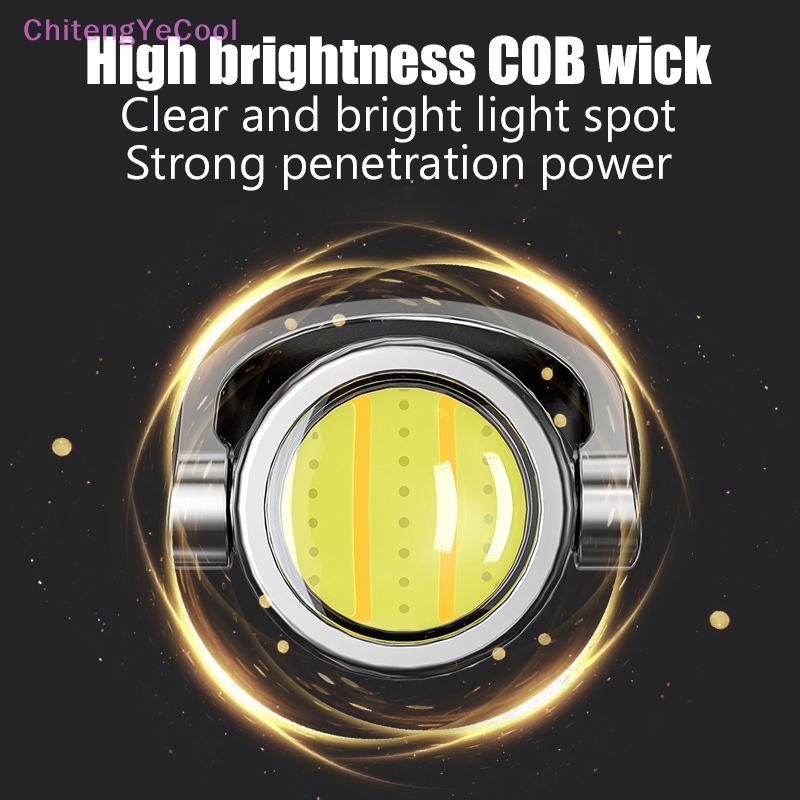 【HGPH】 Mini LED Flashlight, 5 Modes, Keychain, Red/Blue Flashing ...