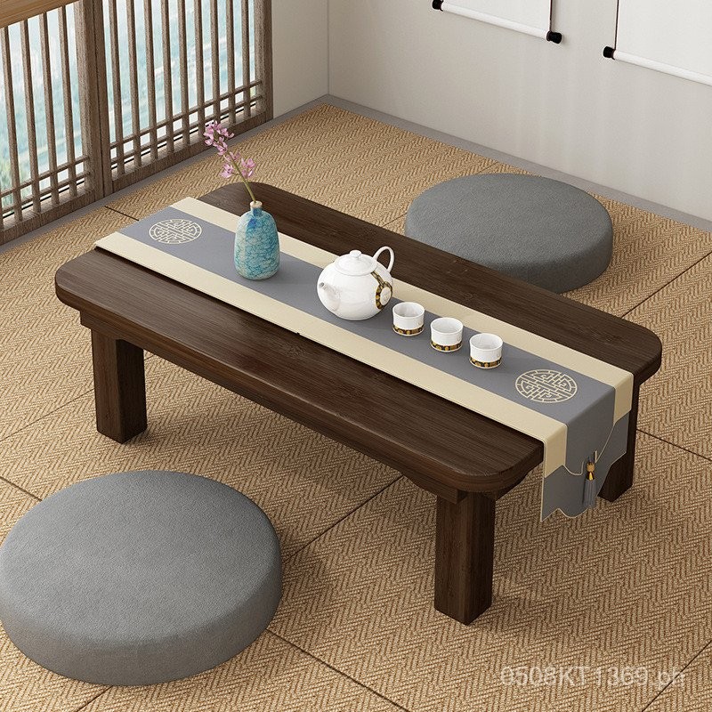 Study table^Low Table Floor Sitting Table Bay Window Small Coffee Table ...
