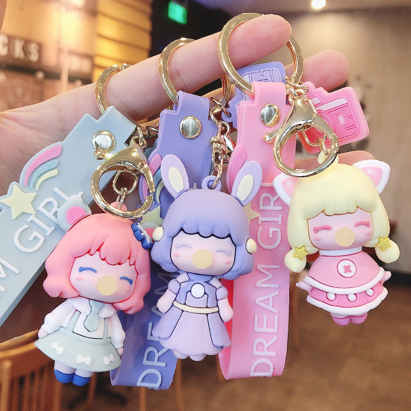 Sanrio Cute Girl's Backpack Pendant Keychain To Give To Your Favorite ...