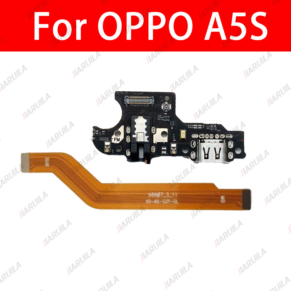 For OPPO A5S USB charging board Dock Port Mainboard Main Board ...