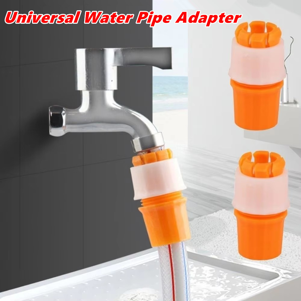 Universal Water Pipe Adapter Faucet Hose Quick Connector Fitting Tap ...