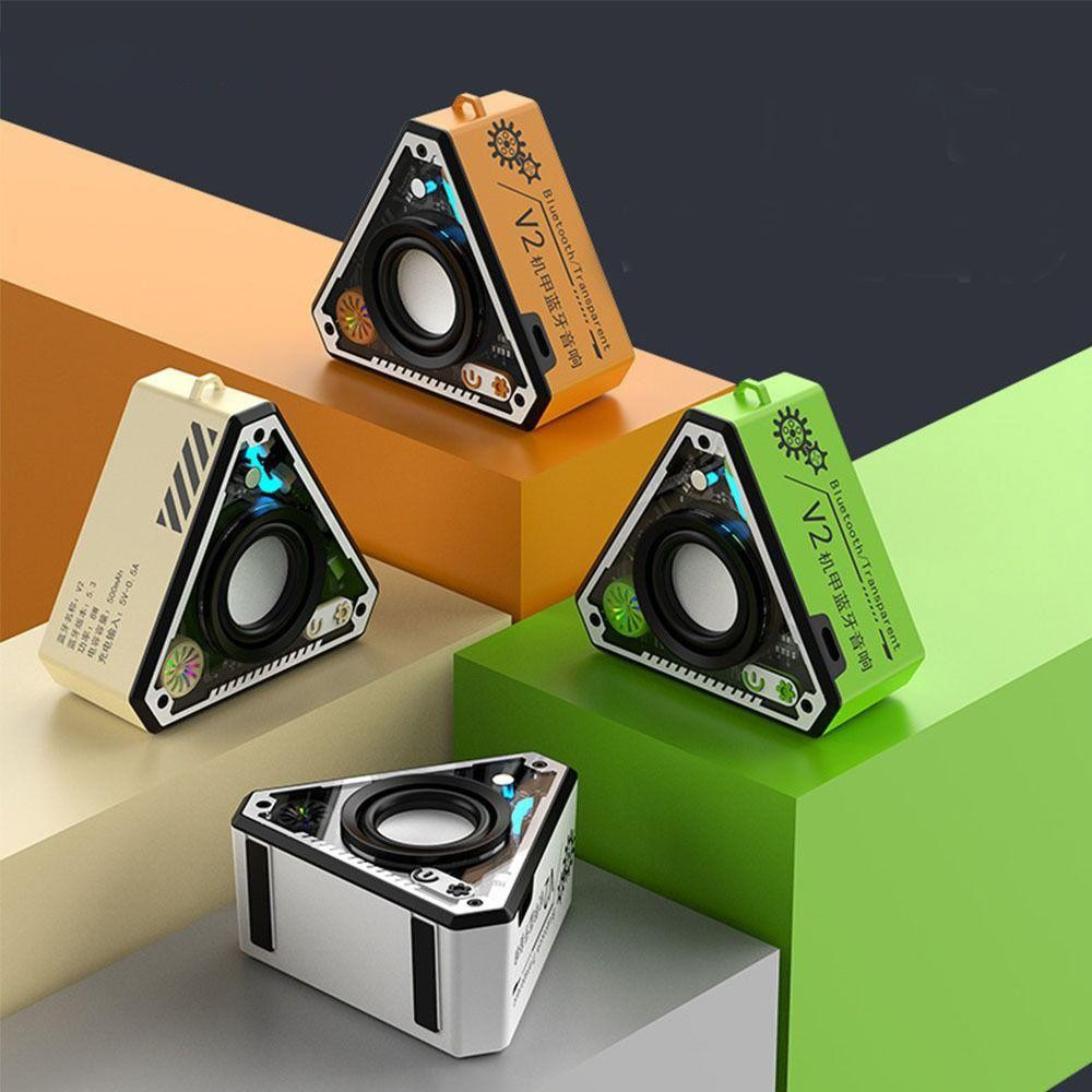 Bluetooth Speaker Triangle Wireless Sound Box, Mini Super Bass High ...