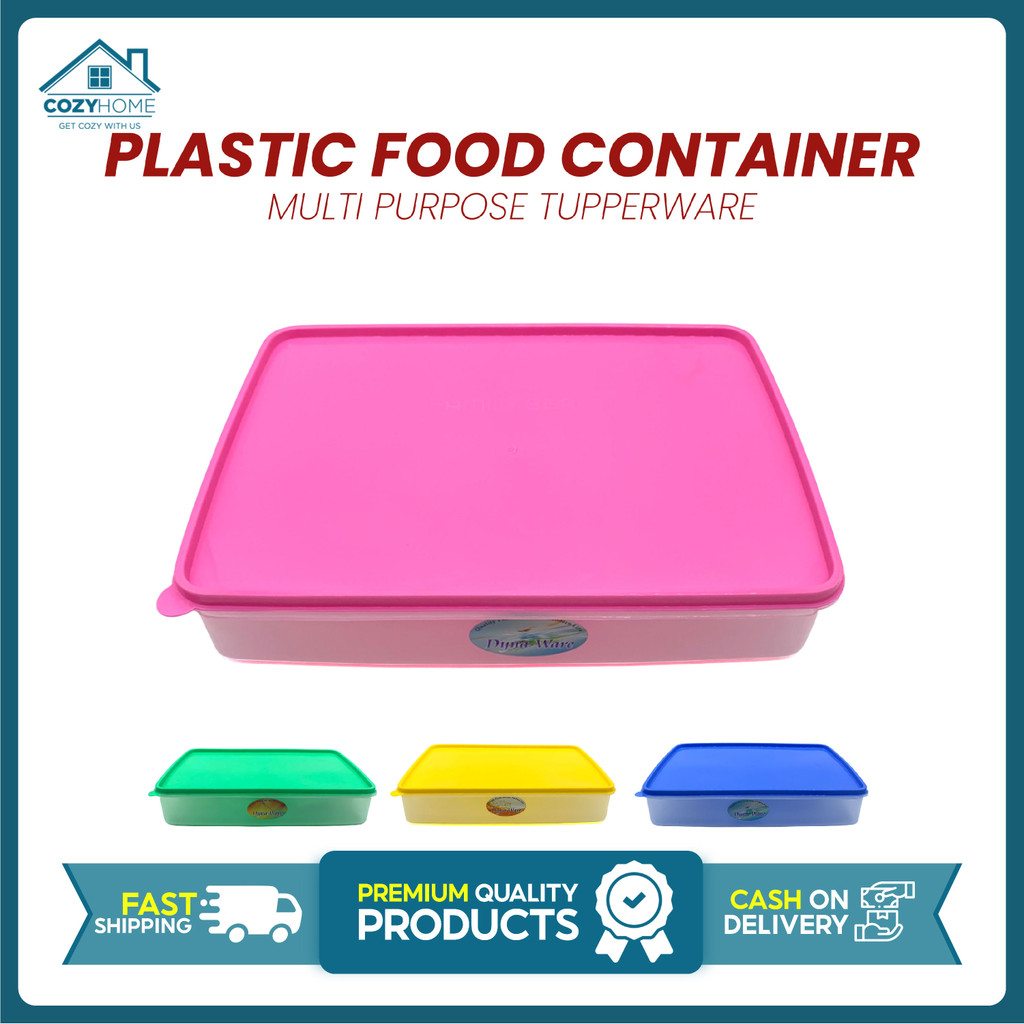Cozyhome Plastic Food Keeper Container with Lid Dough Mango Graham ...