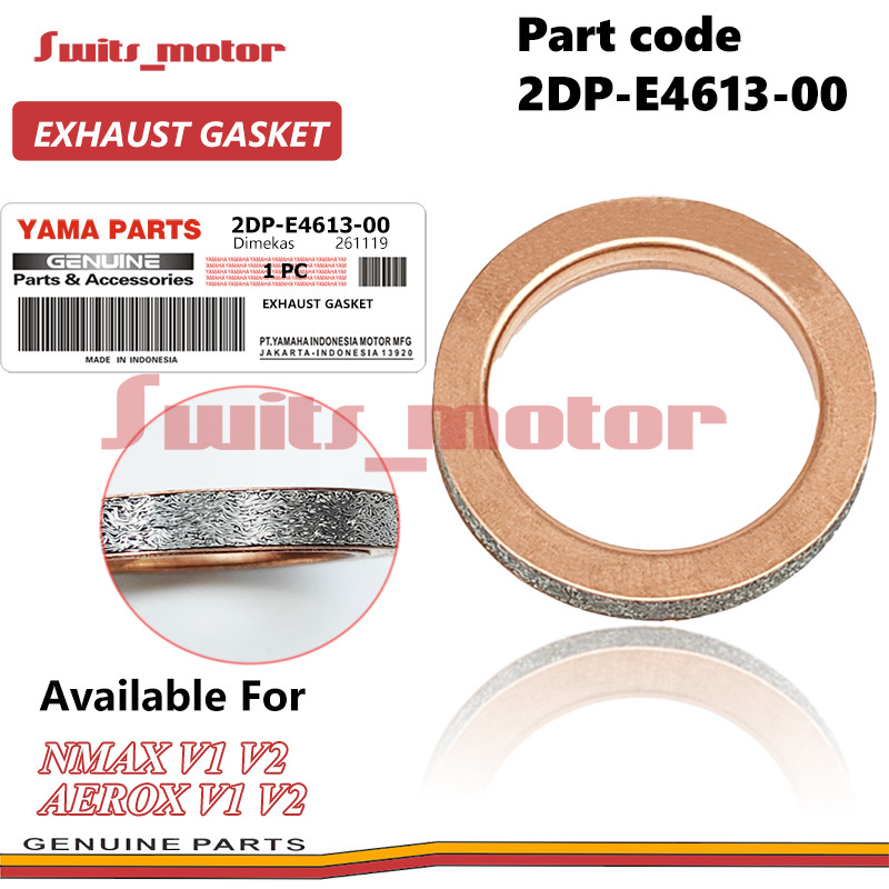 EXHAUST GASKET for NMAX/AEROX 2DP-E4613-00 Parts | Shopee Philippines