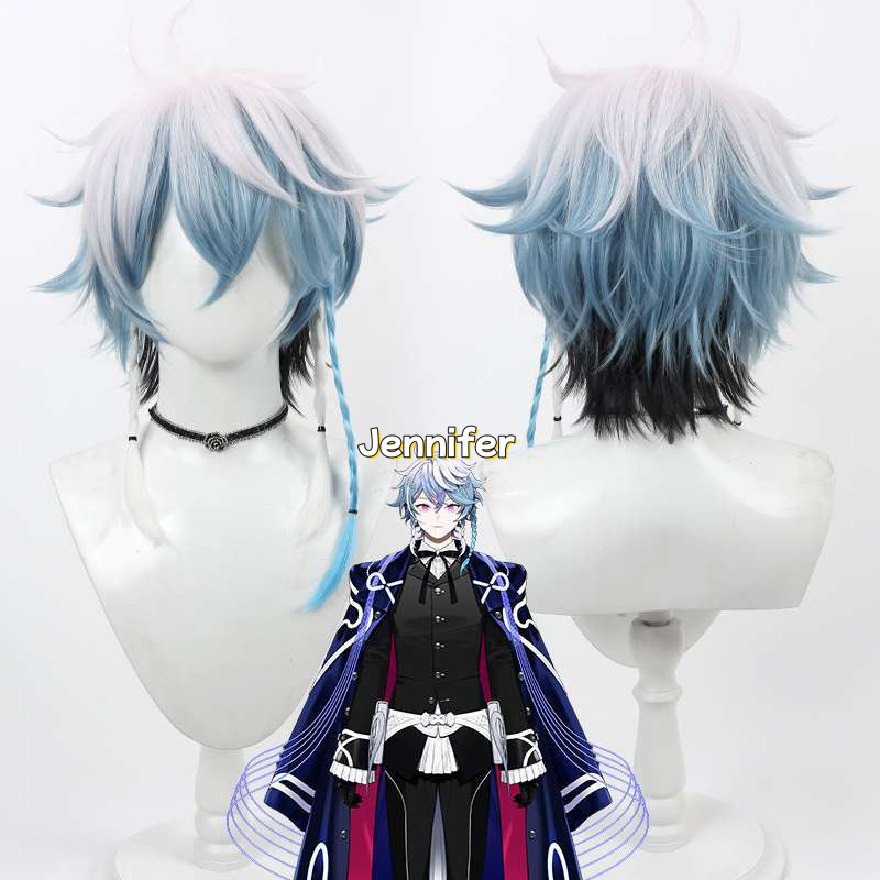 Hololive VTuber Octavio Cosplay Wig Anime Wig Simulation Scalp Heat ...