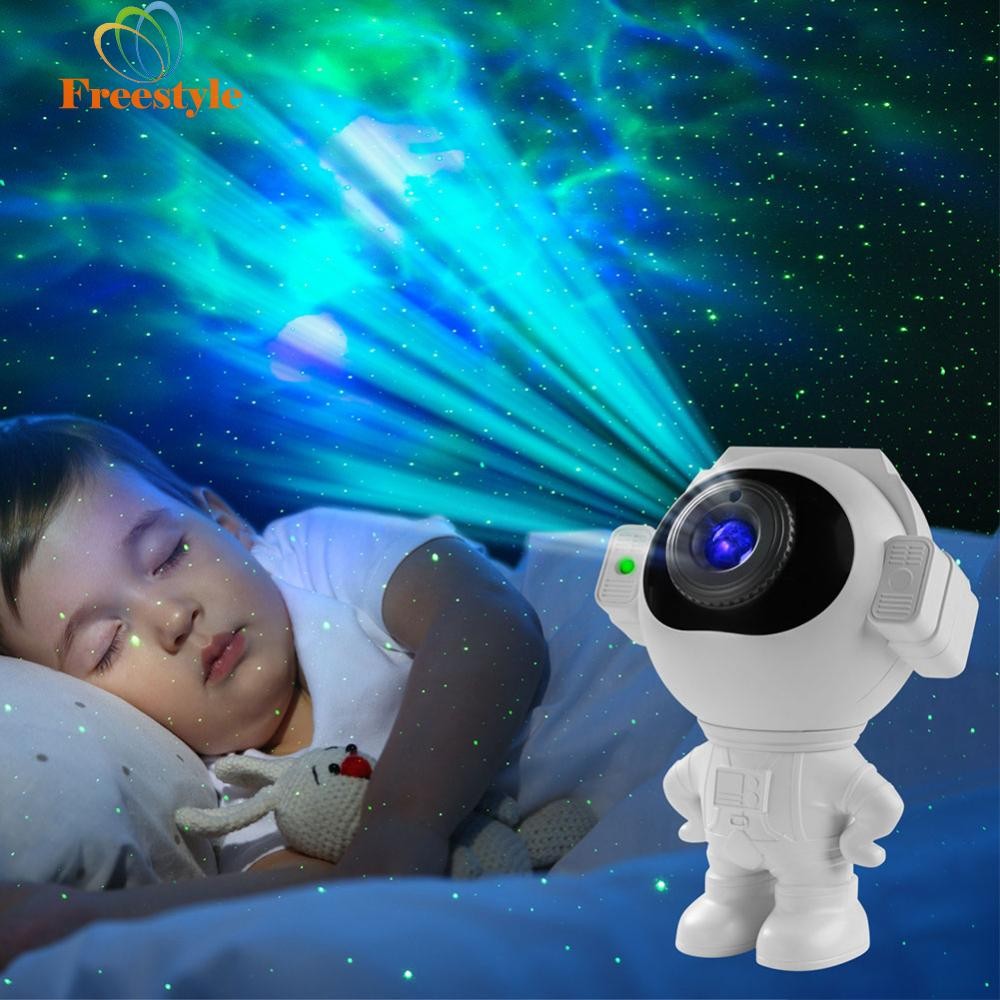 Astronaut Night Light 3 Light Colors Starry Ceiling Projection Lamp ...