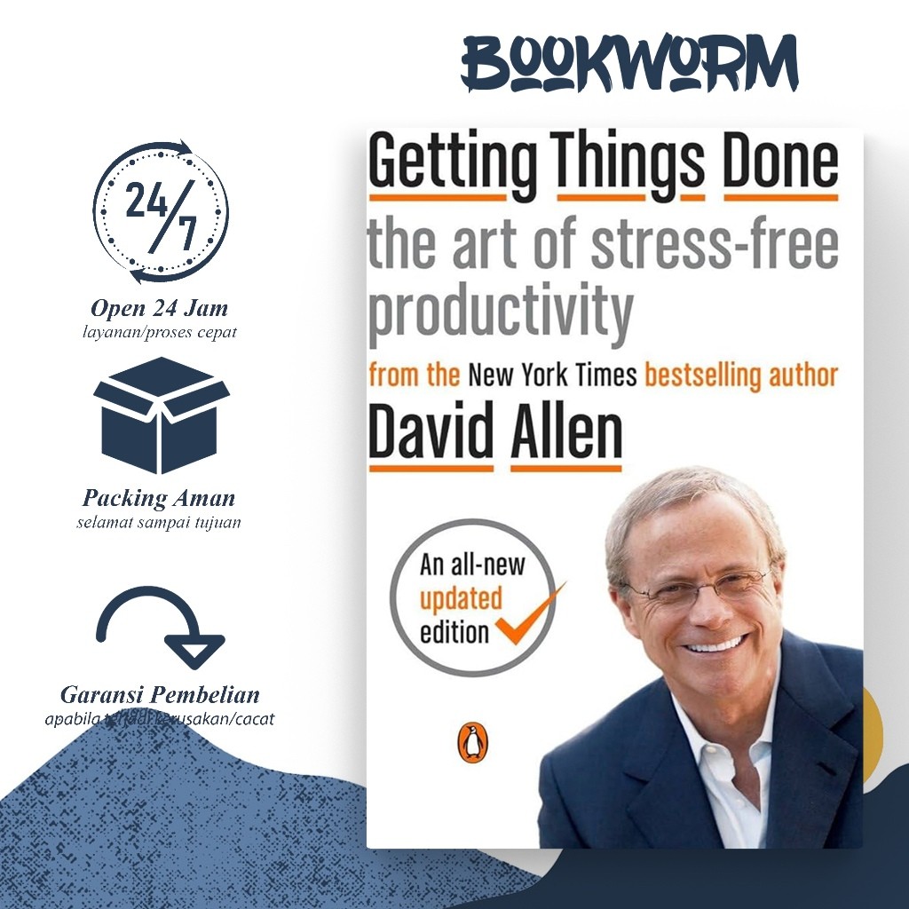 Getting Things Done by David Allen (English) | Shopee Philippines
