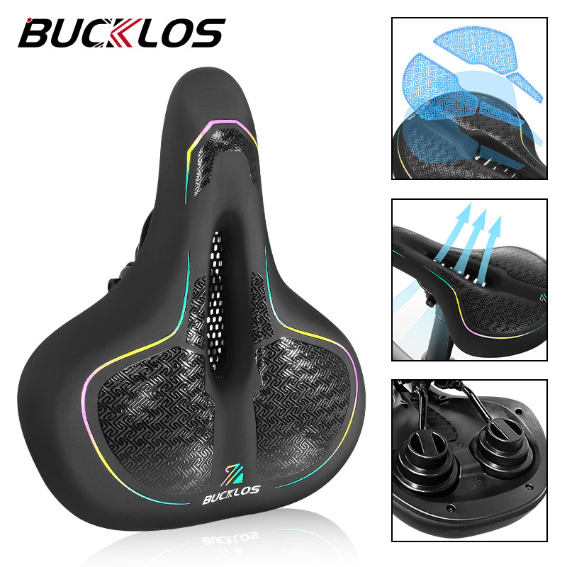 BUCKLOS MTB Saddle Road Bike Seat Saddles Comfort Racing Seat Saddle Bicycle Parts | Shopee ...