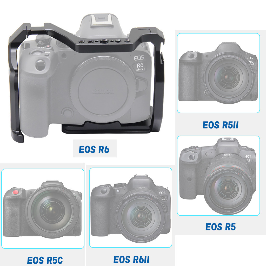 Camera Cage for Canon EOS R5 Mark II 2 M2 MarkII Mark2 Cameras Case ...