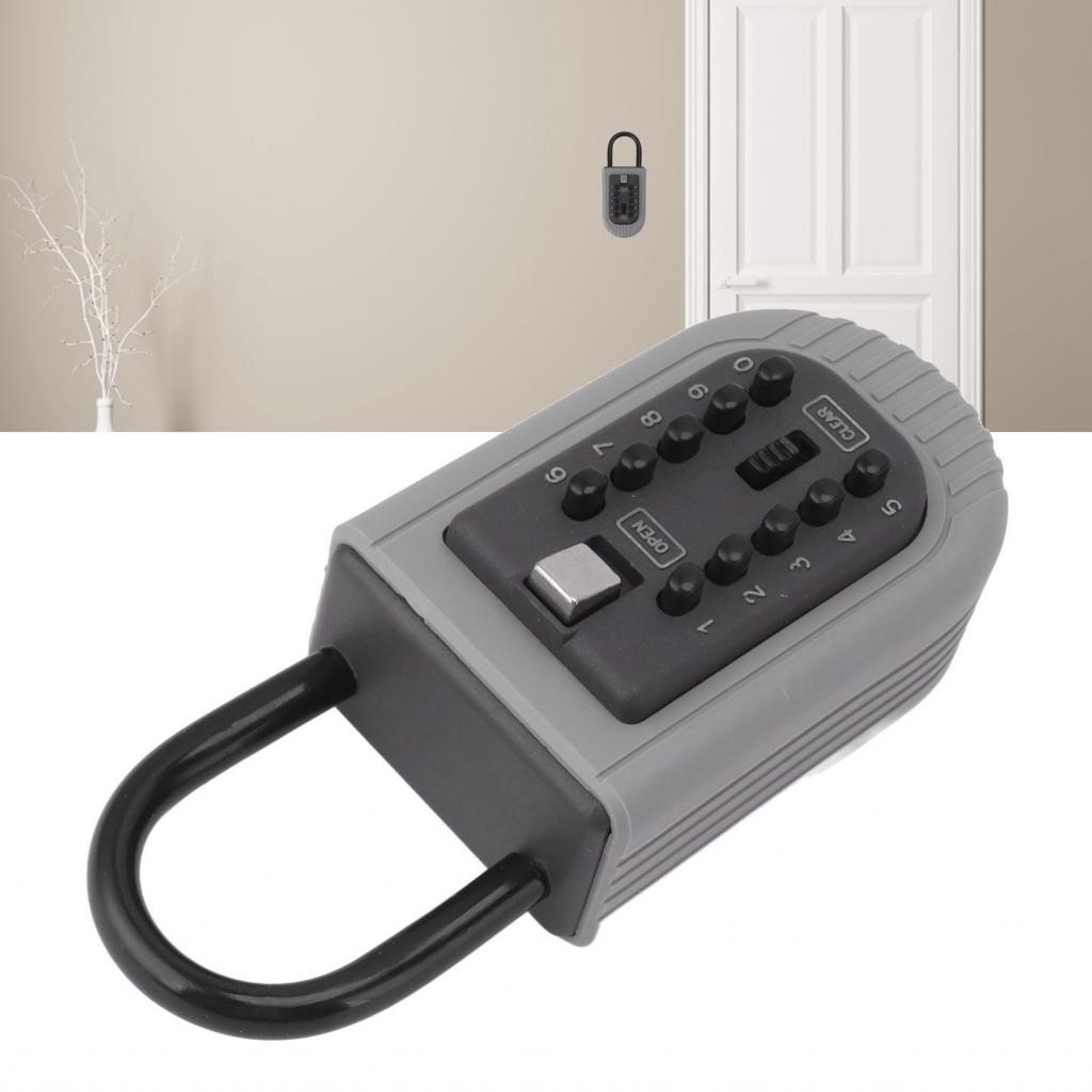 Key Lockbox Weather Resistant Easy Installation Access Anti Theft ...