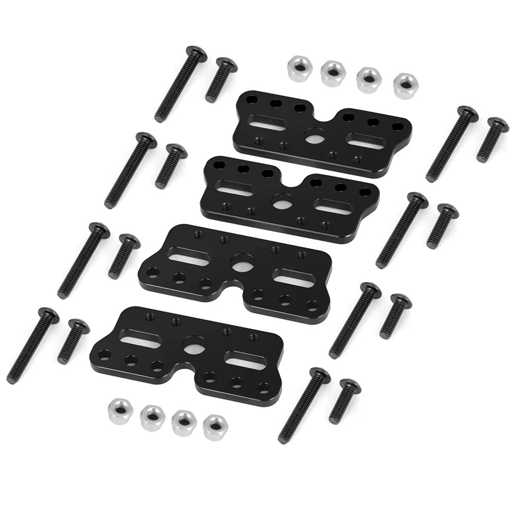 Aluminum Alloy Front Rear Shock Heightening Towers Mount for Tamiya 1/ ...