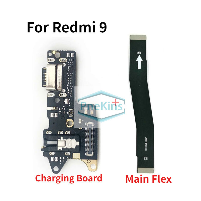 Charging board flex for Redmi 9 Main board Mainboard flex cable ...