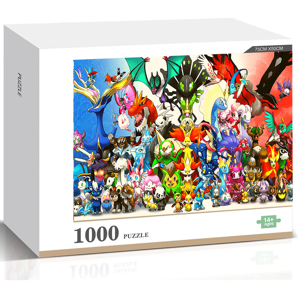 Pokémon XY Wooden Jigsaw Puzzle Family Game Home Wall Decor Gift ...