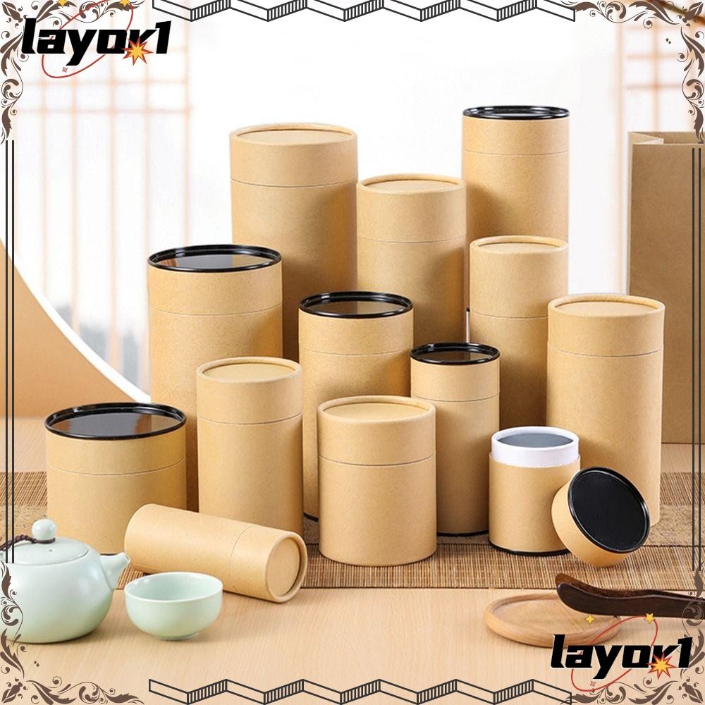 LAYOR1 Packaging Boxes, Multiple Sizes Crafts Round Tube, Fashion ...