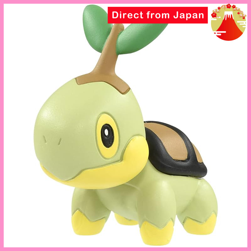 Takara Tomy "Pocket Monsters Moncolle MS-55 Naetle" Pokémon Figure Toy ...