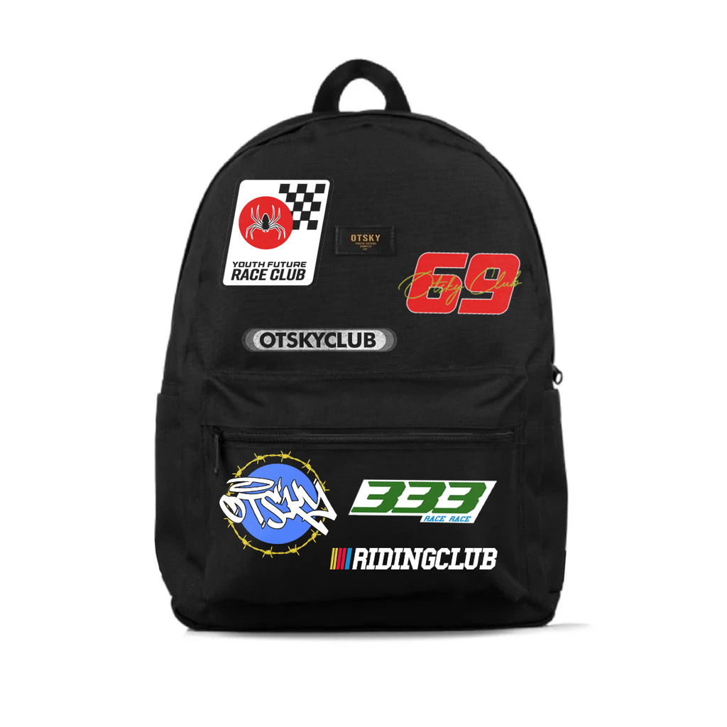 Otsky Backpack Race Club X DTBP03 Premium Screen Printing Backpack ...