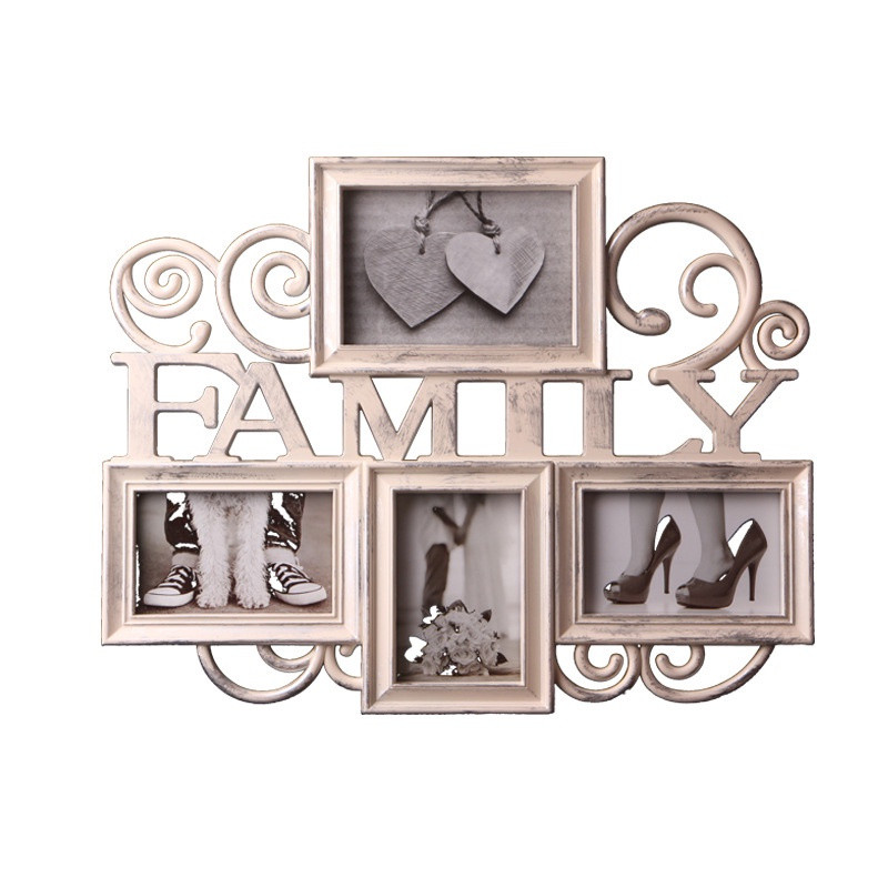 Nordic Creative White English Letter Photo Frame ins Style Interior ...