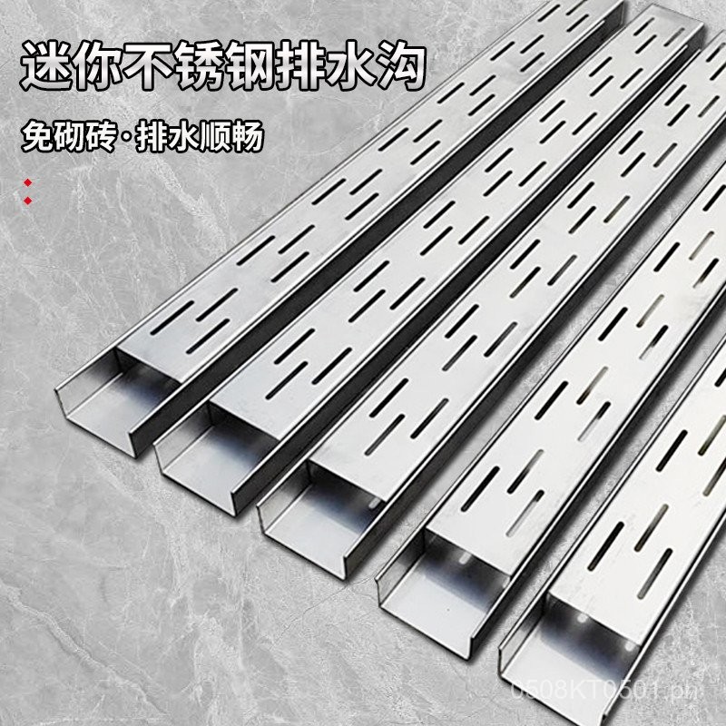 Drainage Channel Balcony Small Sink Stainless Steel Kitchen Mini ...