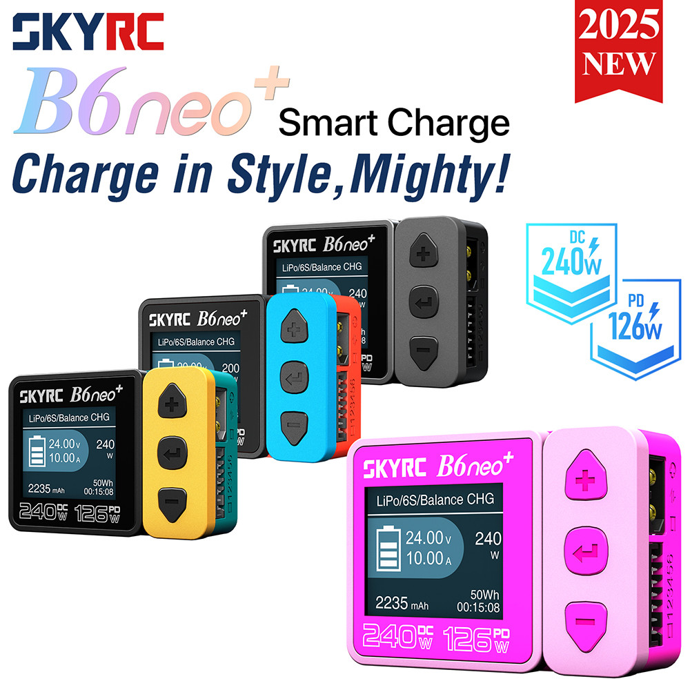 SKYRC B6 NEO/B6neo+ Christmas Version B6NEO Smart Charger DC 200W PD ...