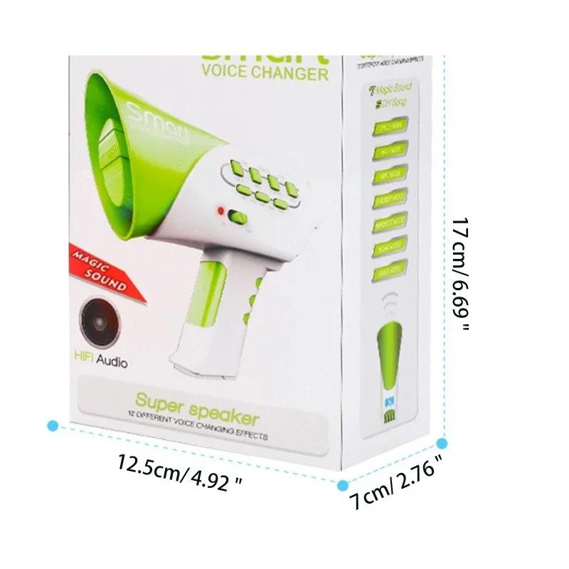 Children's Speaker Megaphone Changer Toys Multi-channel Voice Changer ...