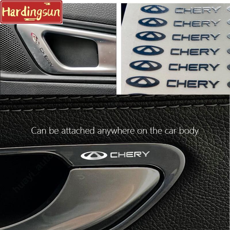 Chery Car Logo 3D Exterior Metal Sticker Car Interior Decorative ...