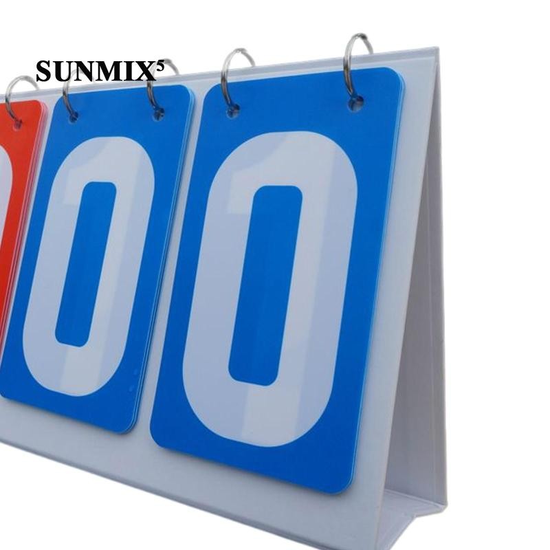 [ 4 digits Flip Score Board Competition Scoring Board Game Tabletop ...
