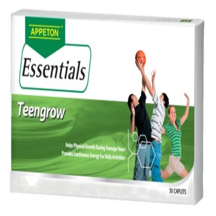 APPETON Essentials Teengrow 30 Caplets | Shopee Philippines