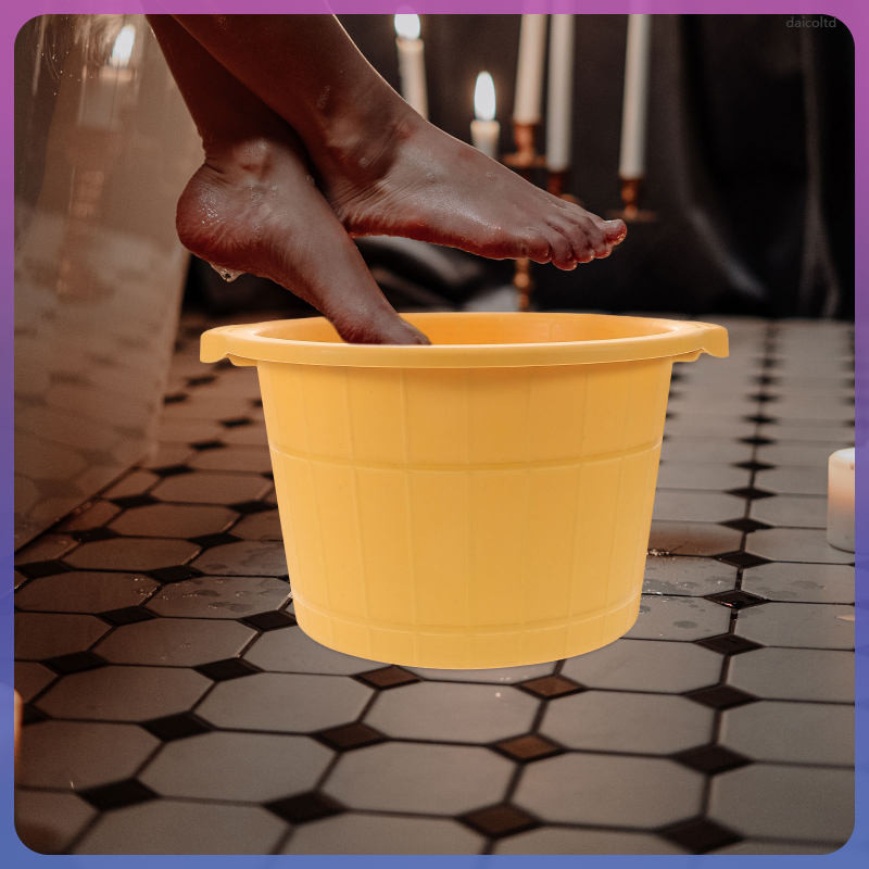 Foot Soaking Tub with Massage Points Deep Foot Bath Basin Plastic Foot ...