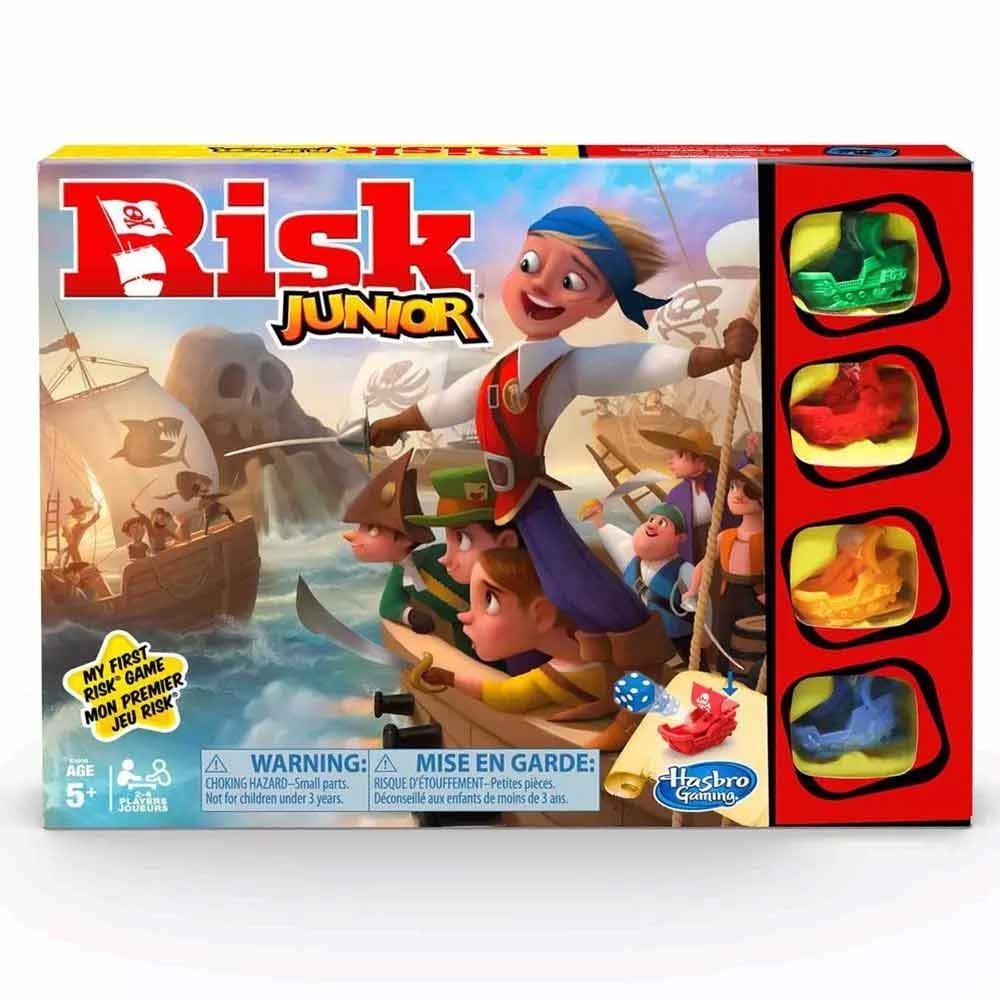Risk Junior Game: Strategy Board Game, Classic Risk Game for Kids ...