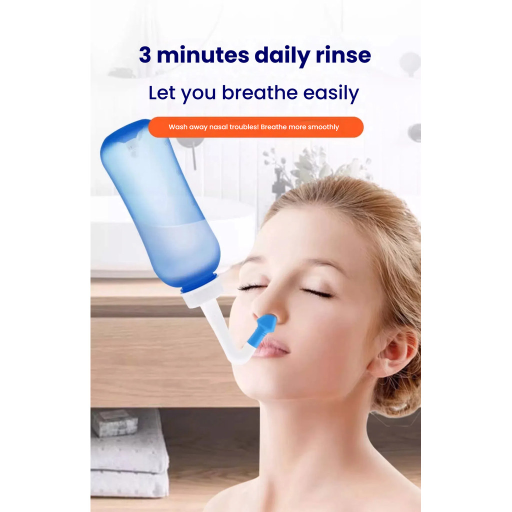 Nasal Irrigator for Adults and Children Nose Cleaning | Shopee Philippines