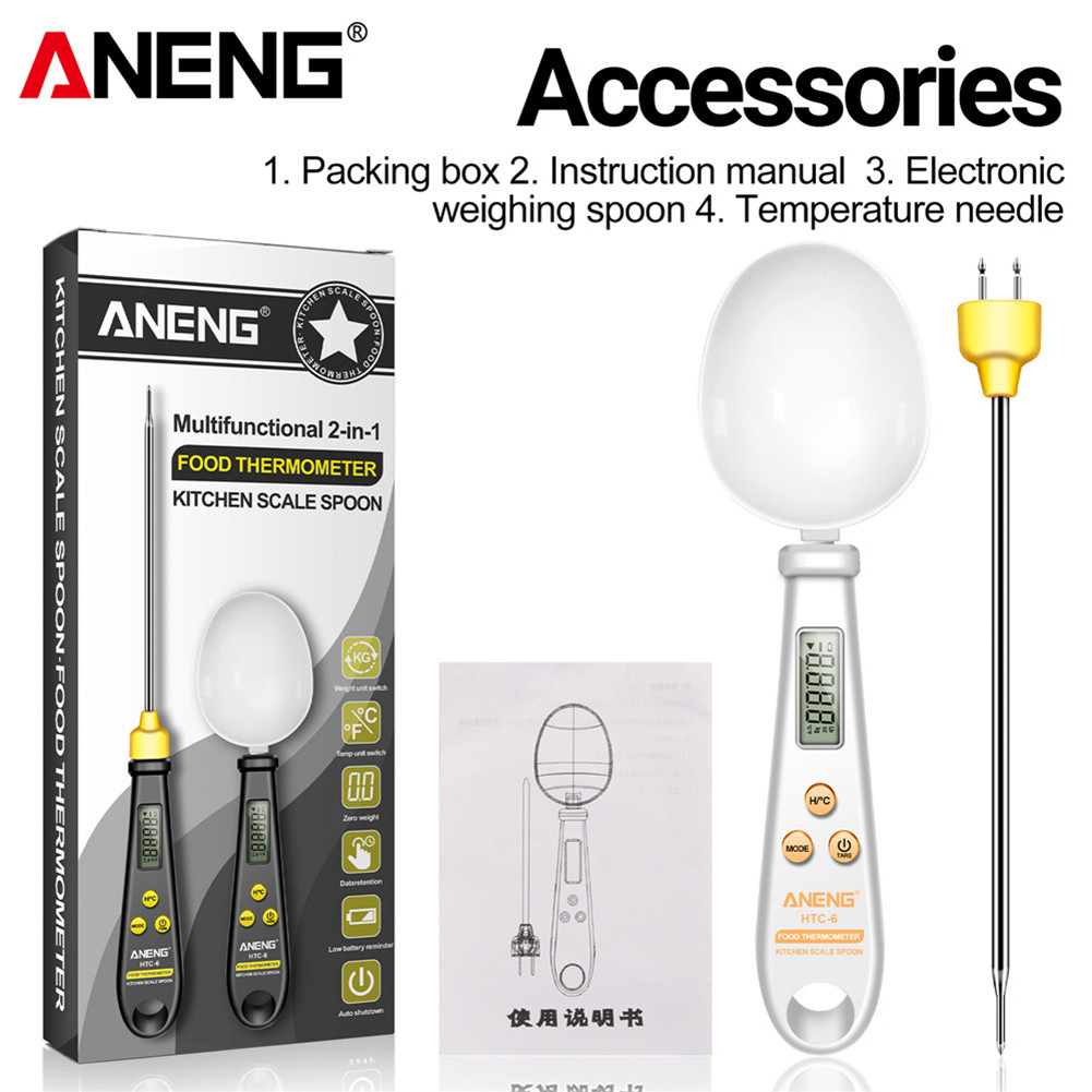 Food Flour Spoon Scale Detachable Digital Spoon Scale LCD Display ...