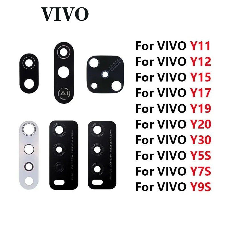 Back Camera Glass Lens For VIVO Y20 Y30 Y11 2019 Y12A Y12S Y12G Y19 Y5S ...