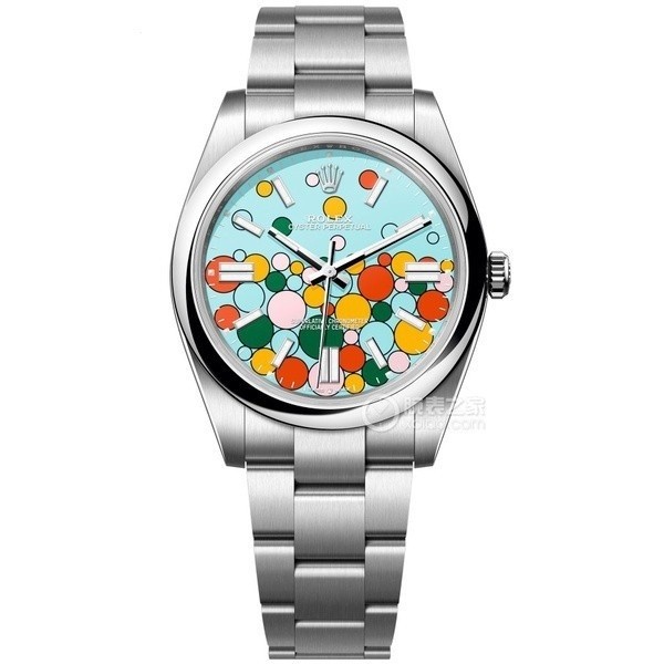 2025 Rolex_s Colorful Balloon Pattern Dial New Trendy Men's Watch ...