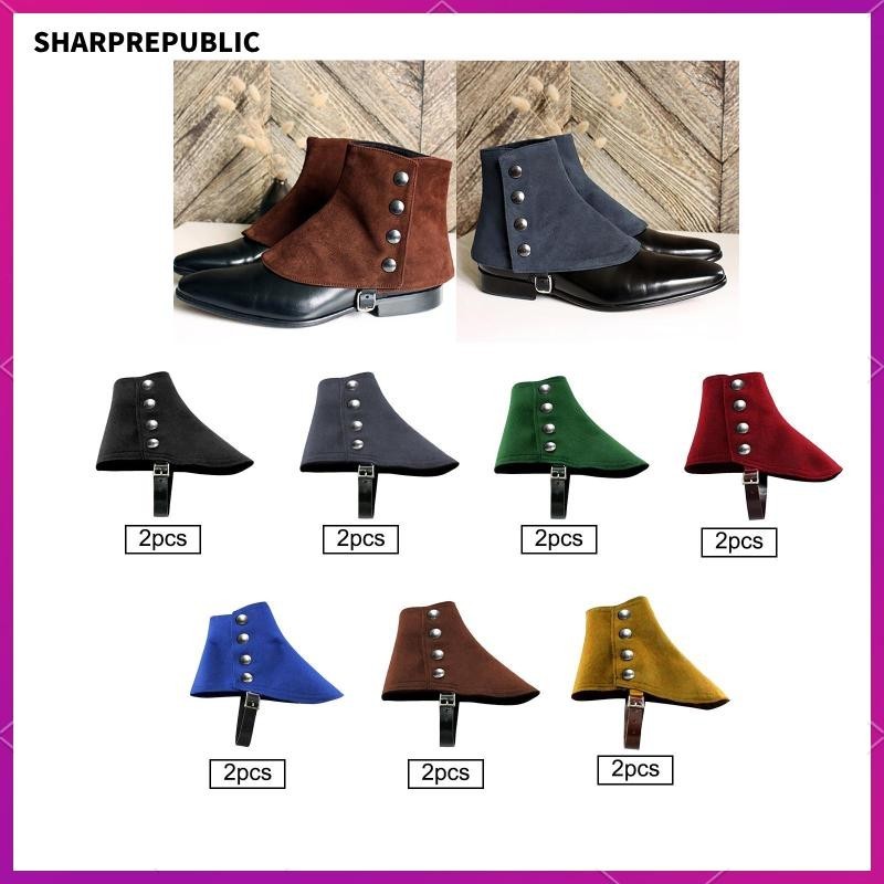 [Sharprepublic] Medieval Pirate Boot Covers Adults Men Gift Costume ...