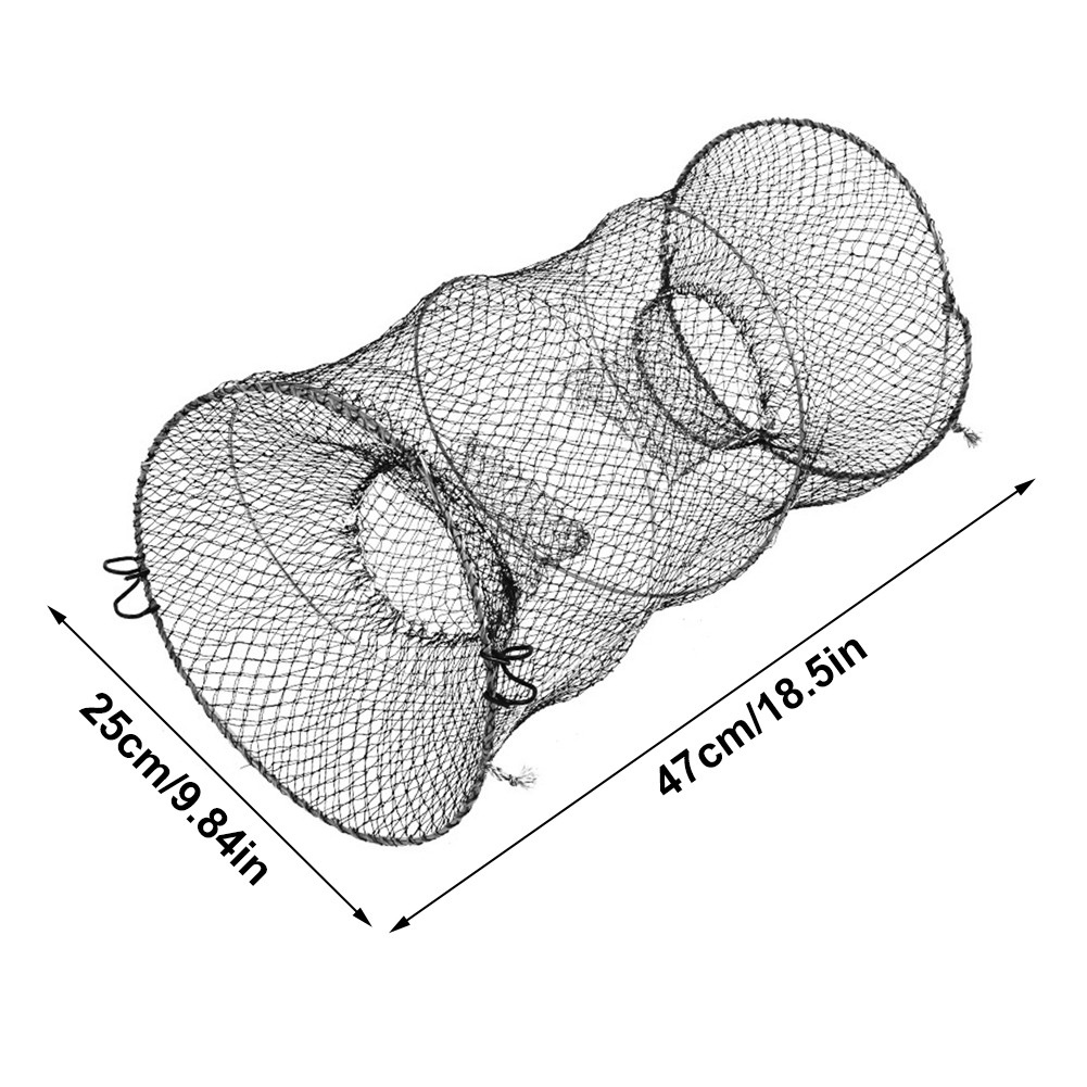 Folding Crab Trap Durable Telescopic Fishing Traps Net Fishing ...