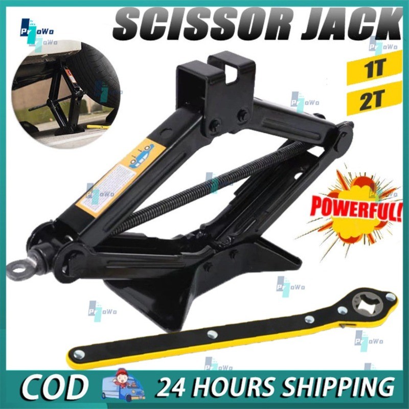 1/2T Scissor Jack Car Labor-Saving Jack Small Car Tire Jack SUV Car ...