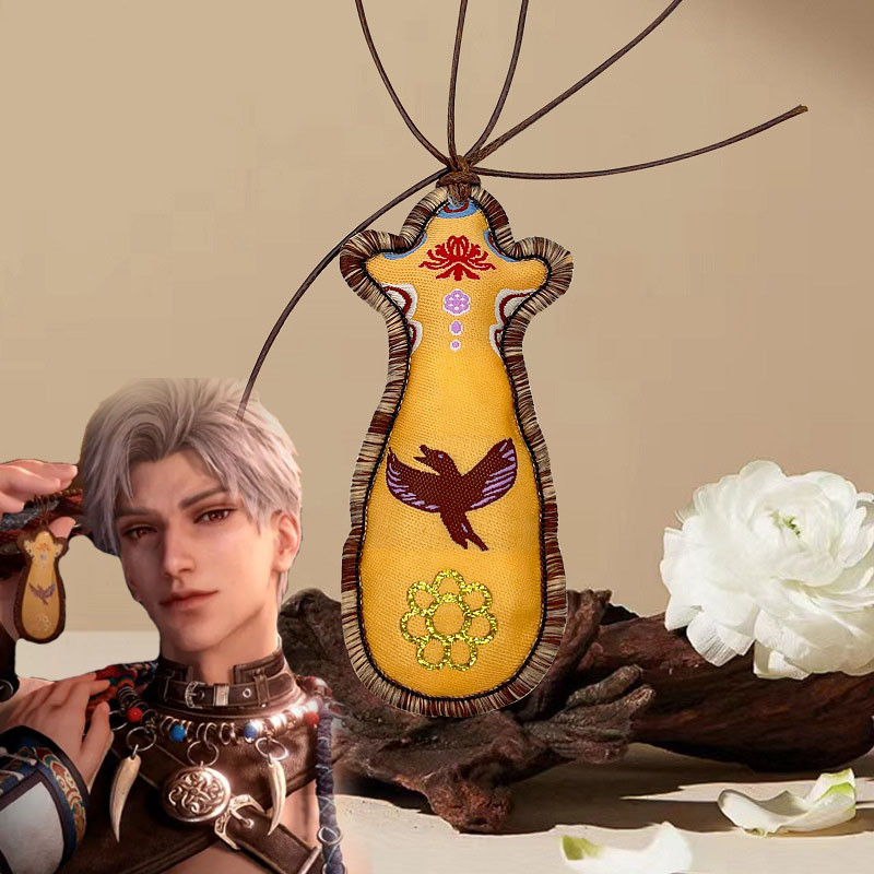 Game Love and Deepspace Sylus Cosplay Necklace Lavender Sachet ...