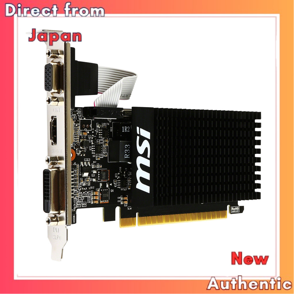 MSI GeForce GT710 GDDR3 2GB Graphics Board VD5931 | Shopee Philippines