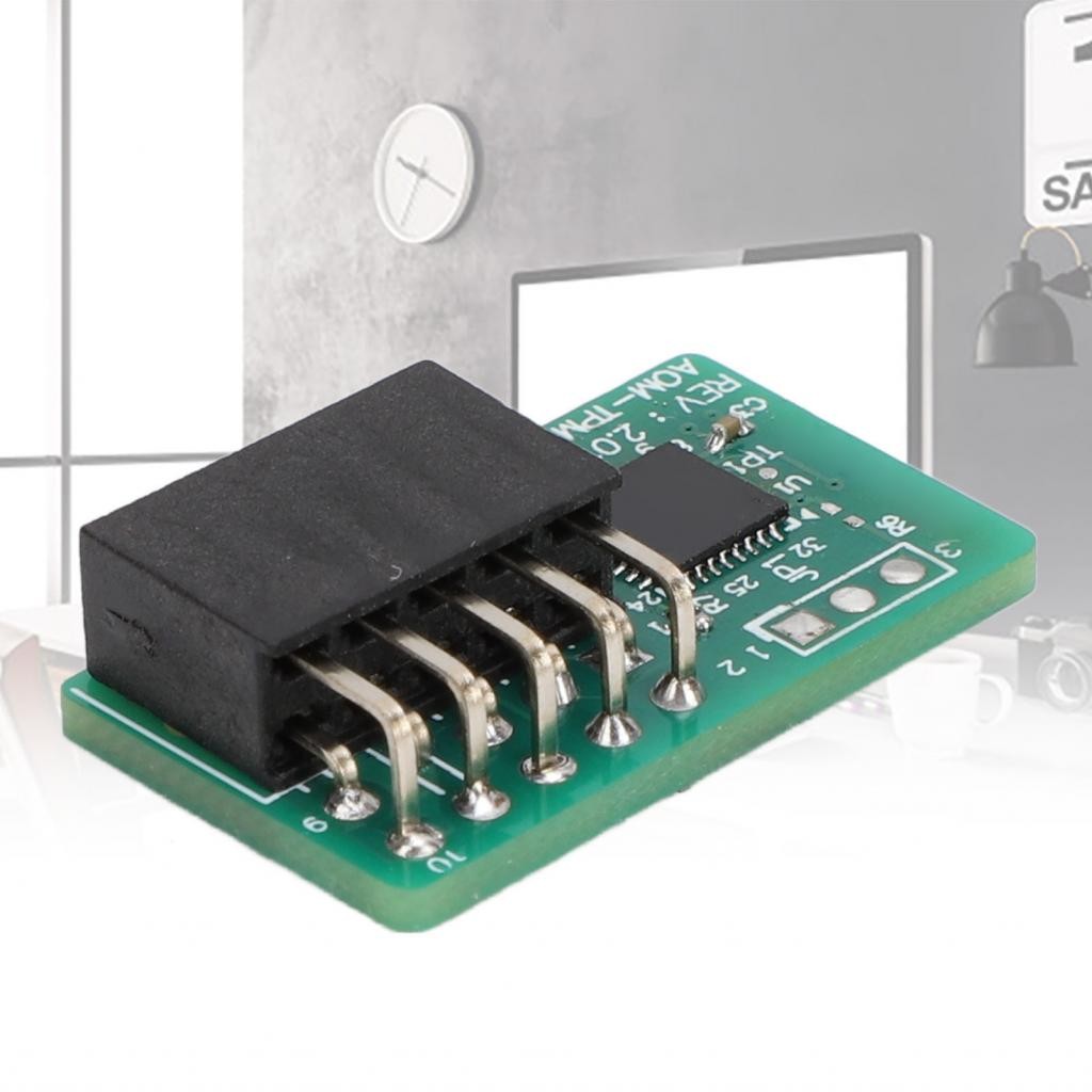 Soyoung TPM 2.0 Module Trusted Platform Vertical 10Pin SPI for AOM ...