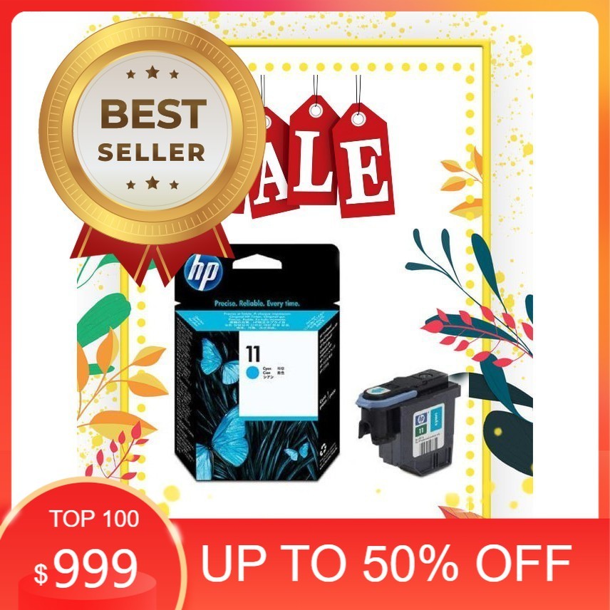 HP 11 Cyan Printhead,(C4811A) Original cartridge / Office Supplies ...