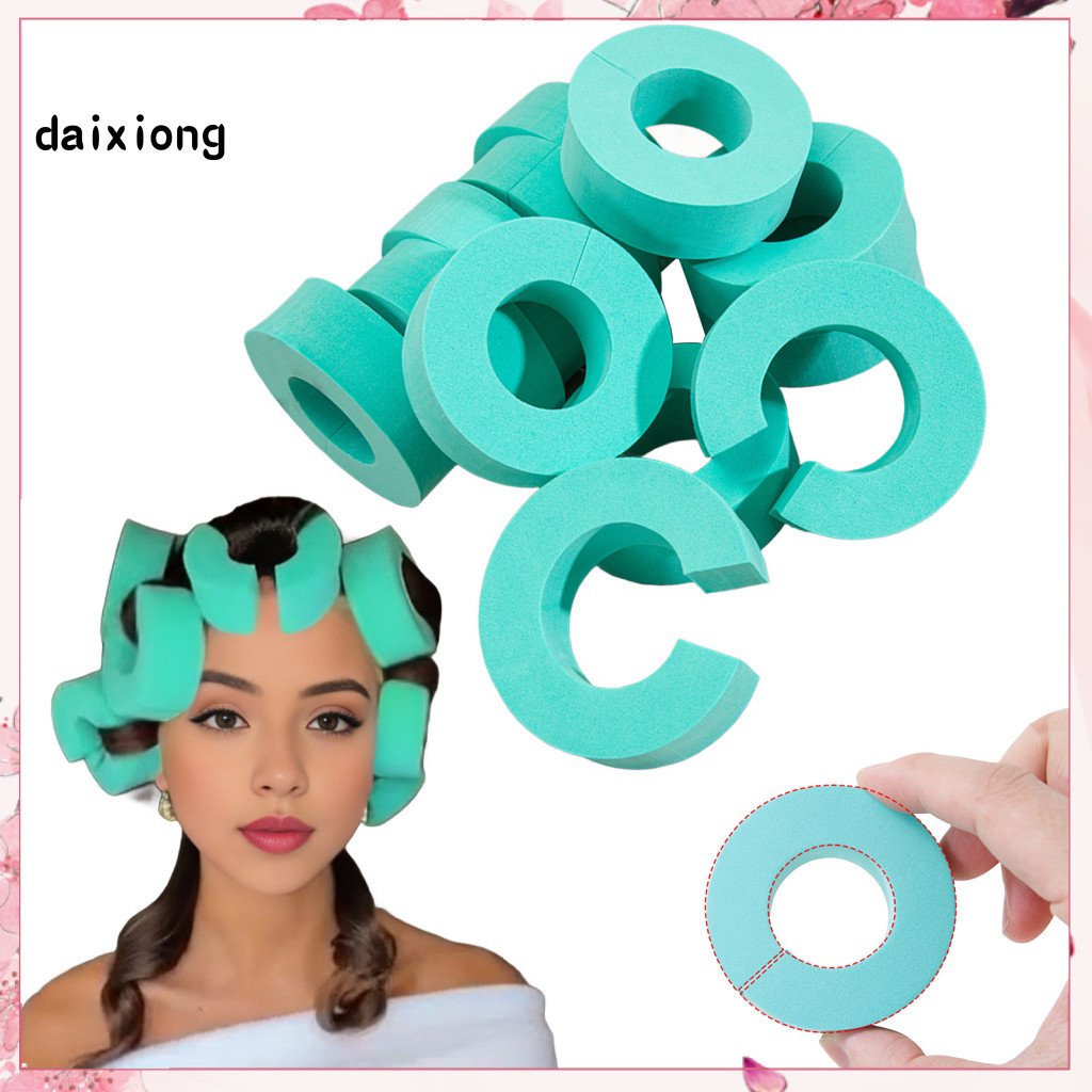 Hair Curler Set Hair Foam Roller 12pcs Fluffy Hair Rollers for ...