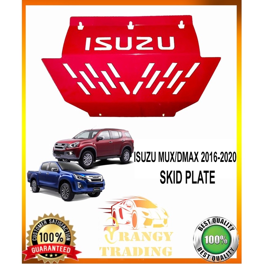 Isuzu MUX / DMAX 2016 to 2020 "ISUZU LOGO" OEM Skid Plate Under Engine ...